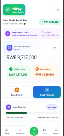 NiPay | Mobile wallet based SME credit
